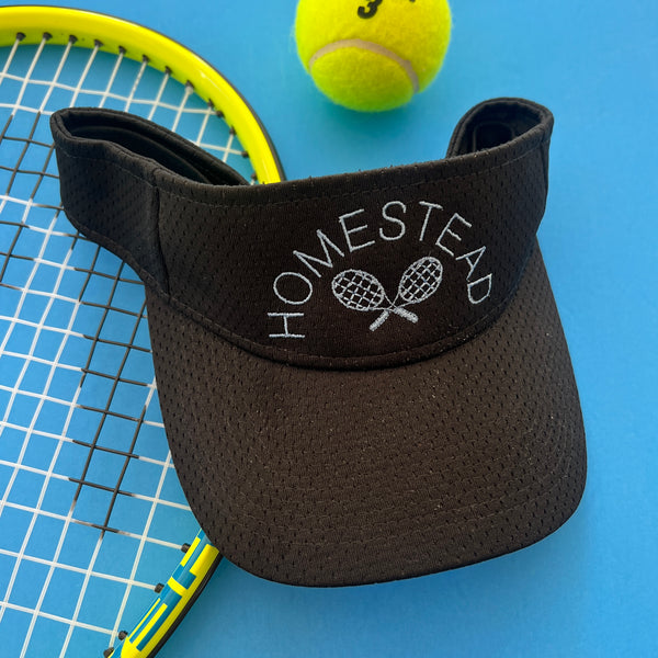 Embroidered Tennis Visors | Monogrammed Visor | Preppy Tennis Team Vis ...